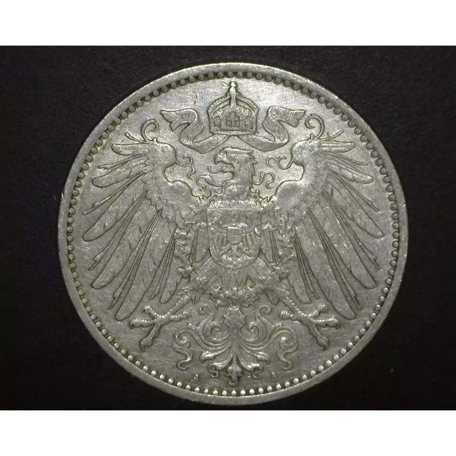 1907-A GERMANY Silver MARK AU50 - Miller's Mint