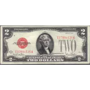 Small Legal Tender Notes Paper Money | Miller's Mint
